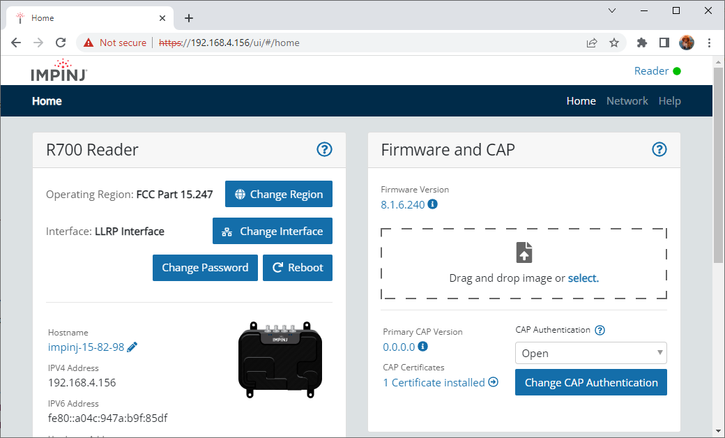 How to Install ClearStream On-Board for the Impinj R700 – ClearStream RFID